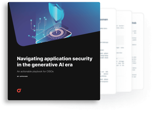 Navigating application security in the age of generative AI Navigating application security in the age of generative AI